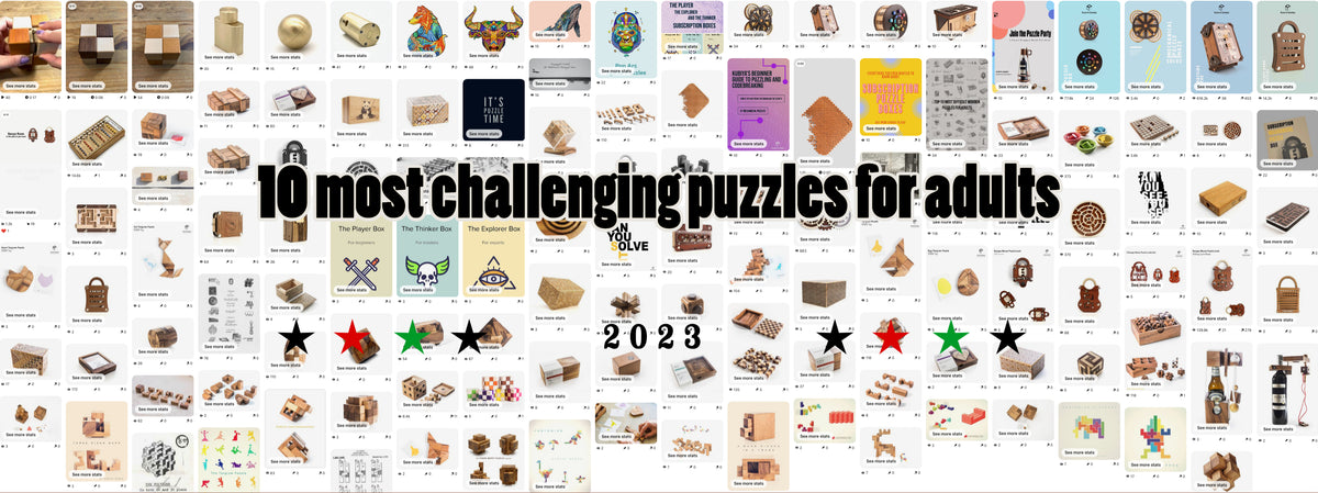 The 10 most challenging puzzles for adults in 2023 – Kubiya Games