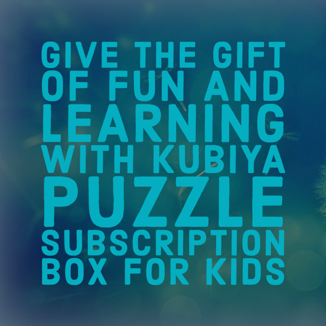 Give the Gift of Fun and Learning with Kubiya Games Puzzle Subscriptio
