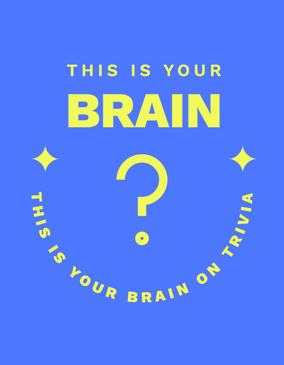 This is Your Brain - This is Your Brain on Trivia! – Kubiya Games