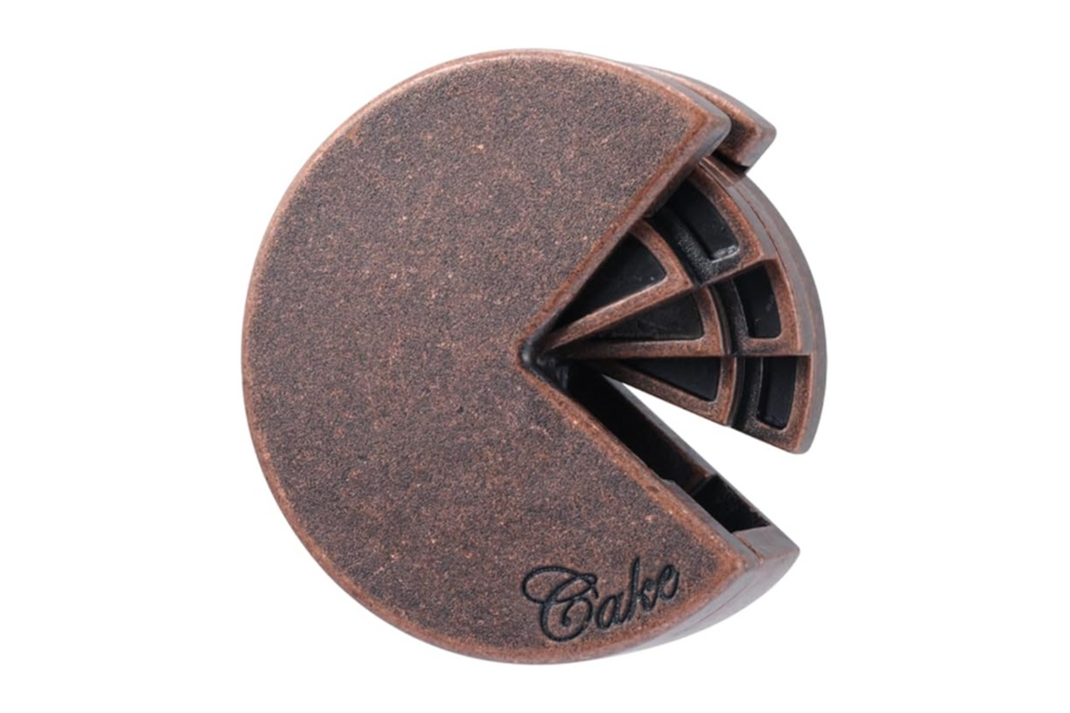 Hanayama Huzzle Cast Cake – Very Challenging 3D Metal Puzzle – Kubiya Games