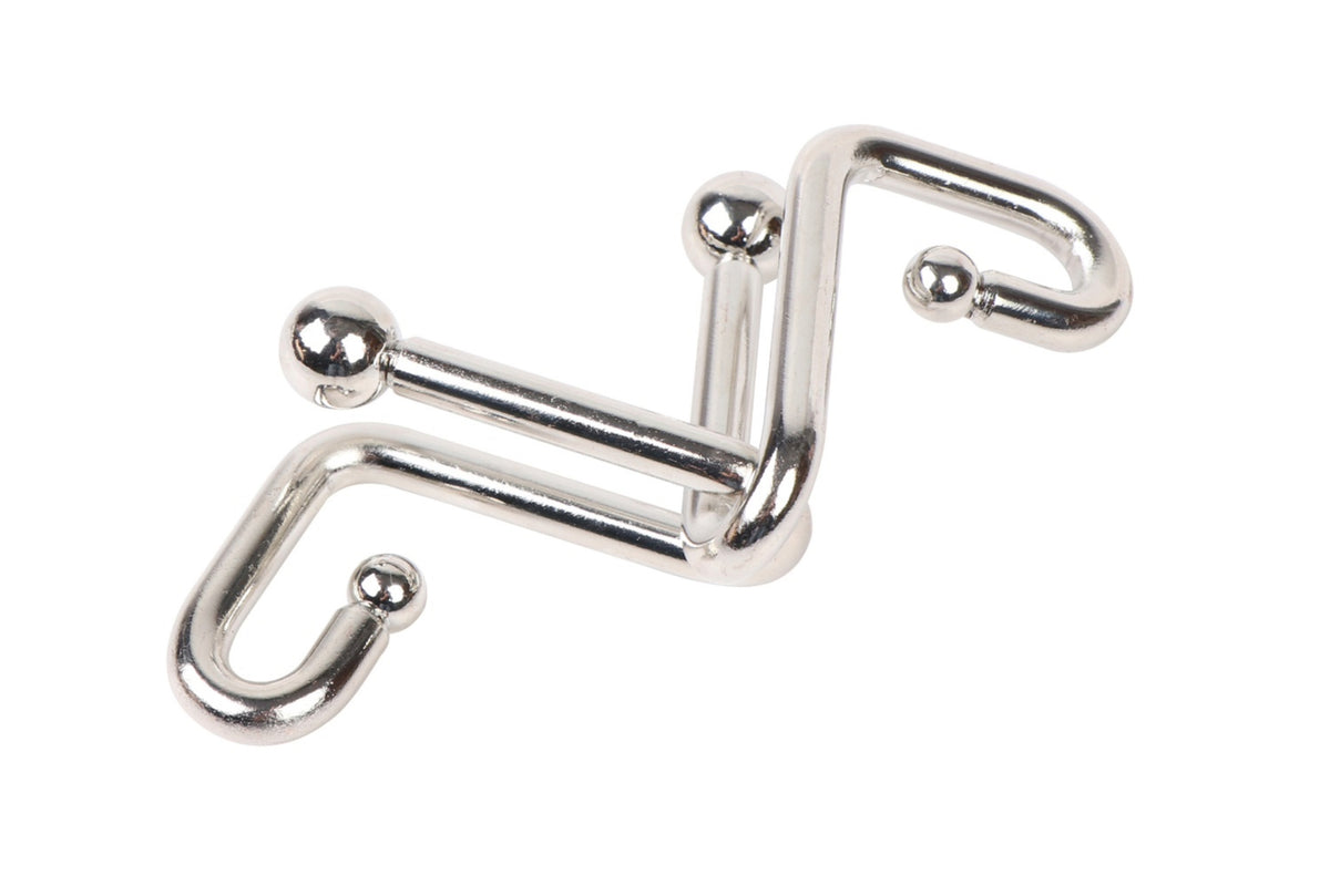 The Hook Puzzle – Metal Brain Teaser for Kids & Beginners – Kubiya Games