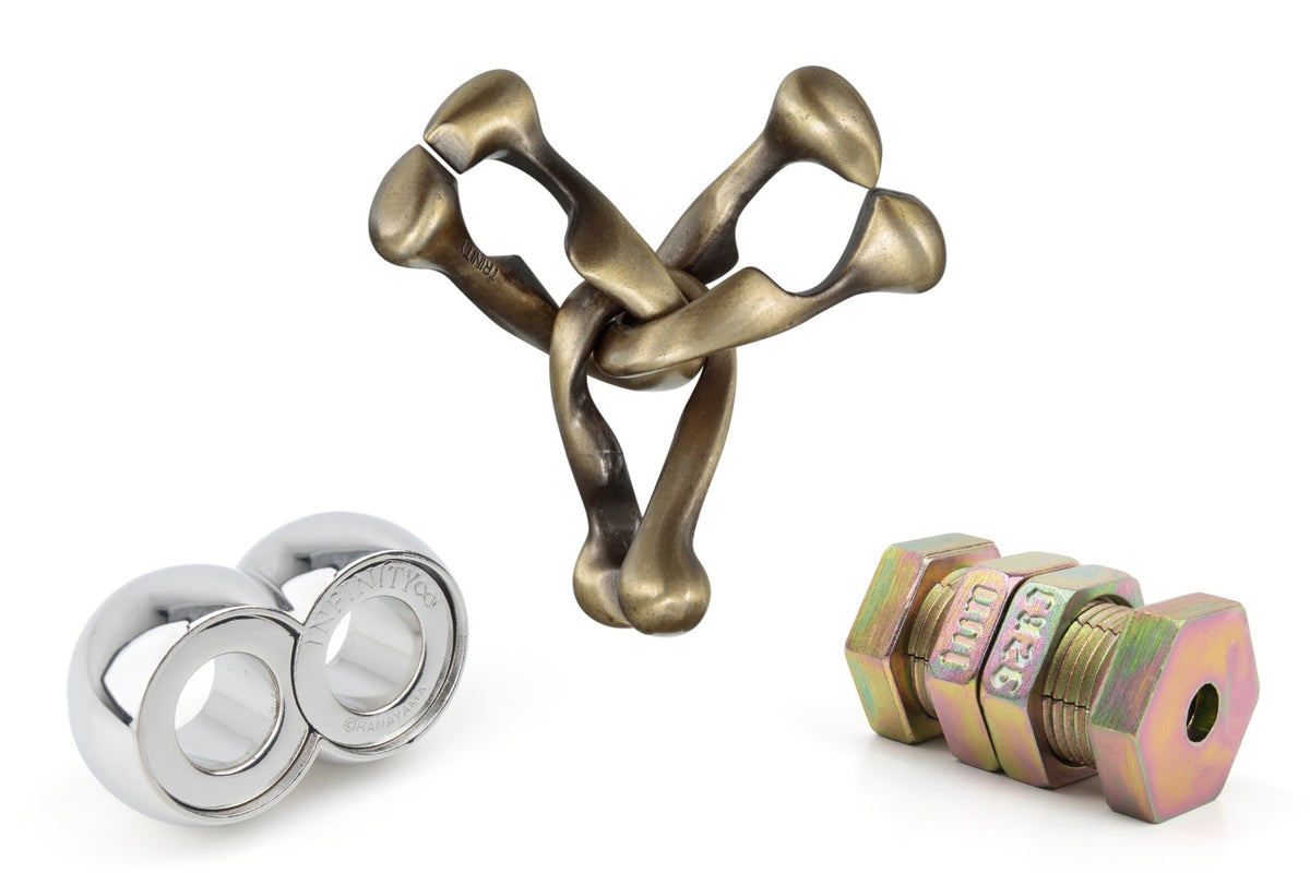 Hanayama Mastermind Trilogy Puzzle Set – Exclusive – Kubiya Games