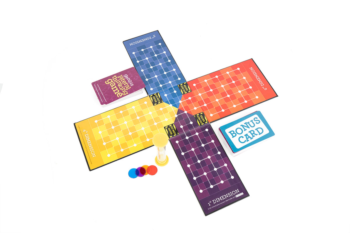 Einstein Lateral Thinking Game - Family Trivia Board Game – Kubiya Games