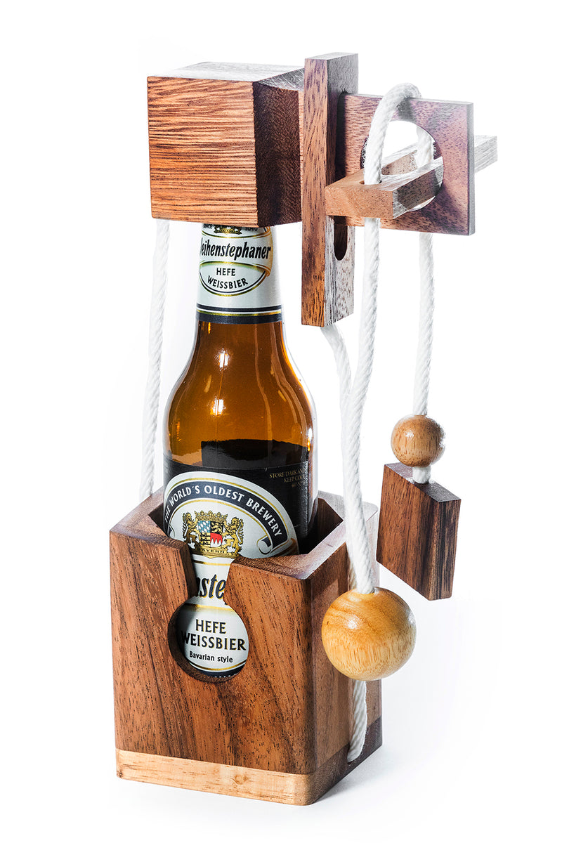 Beer Bottle Puzzle Trap - Can You Free the Beer in 4 Moves? – Kubiya Games