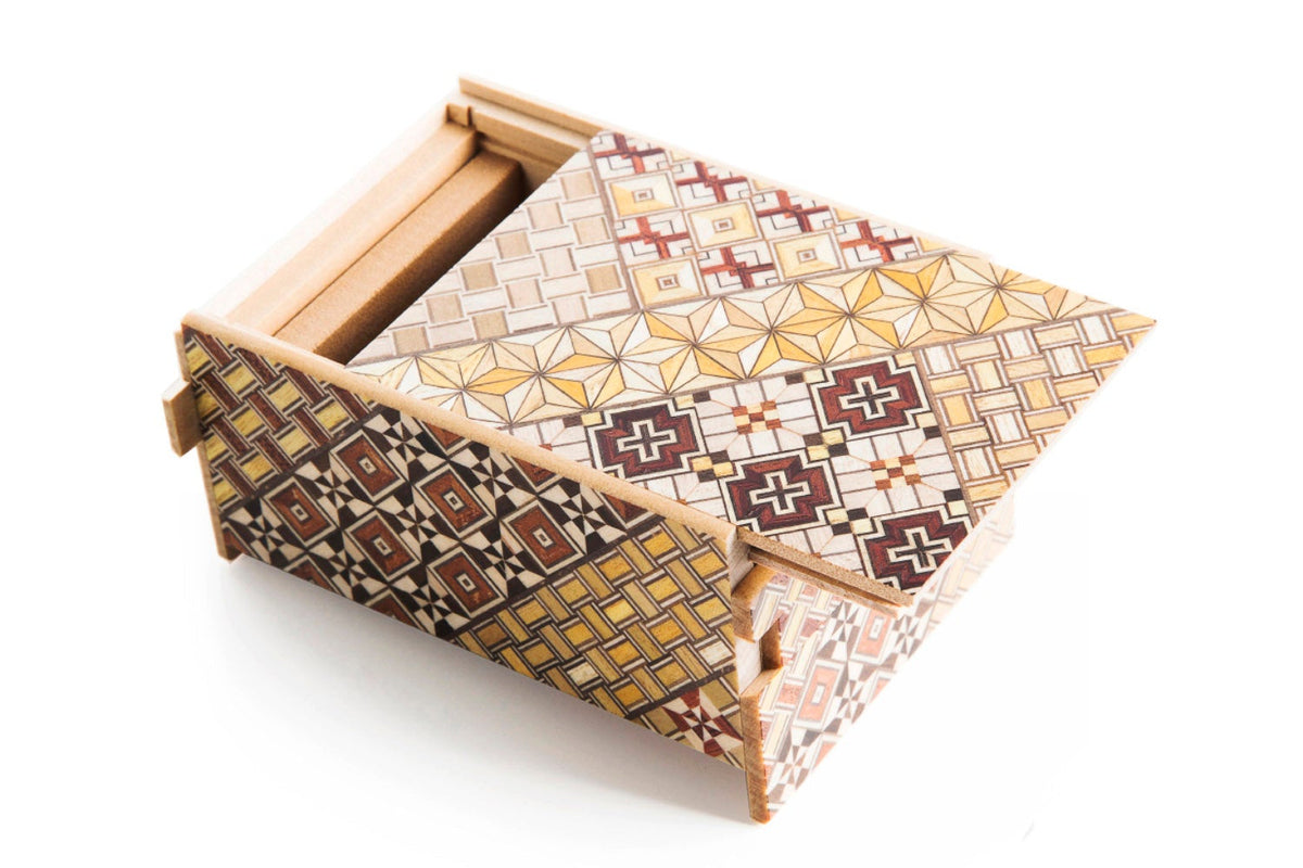 Japanese Puzzle Box - 4 Sun 14 steps – Kubiya Games