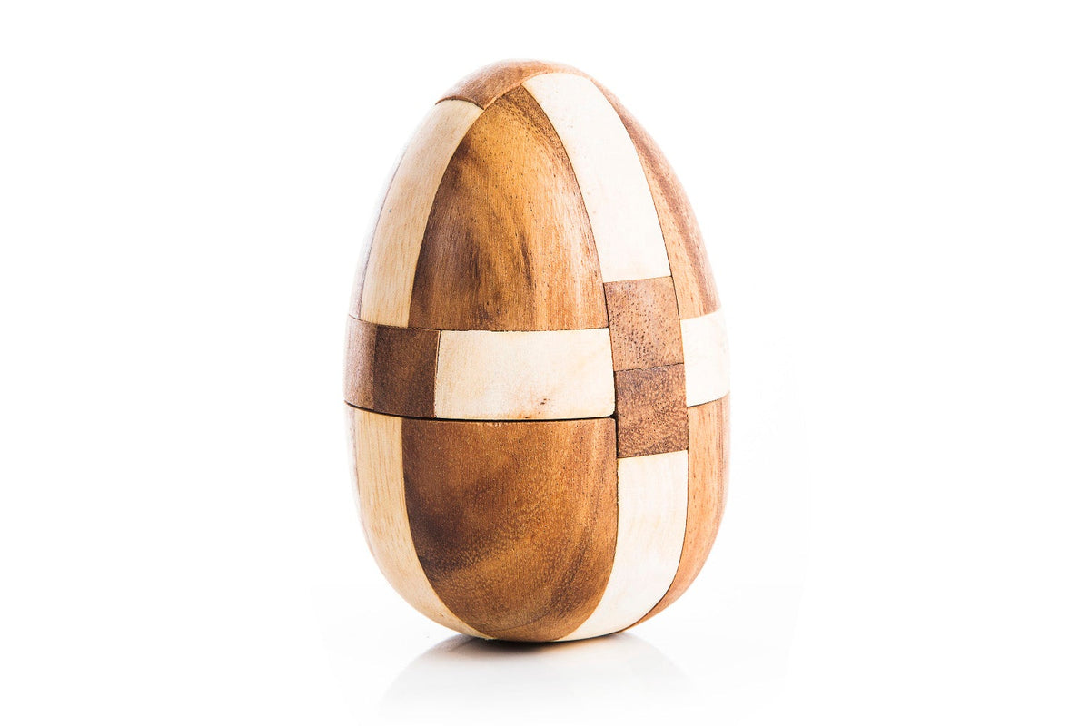 Japanese Wooden Dinosaur Egg Kumiki Puzzle - Puzzle For Adults – Kubiya ...