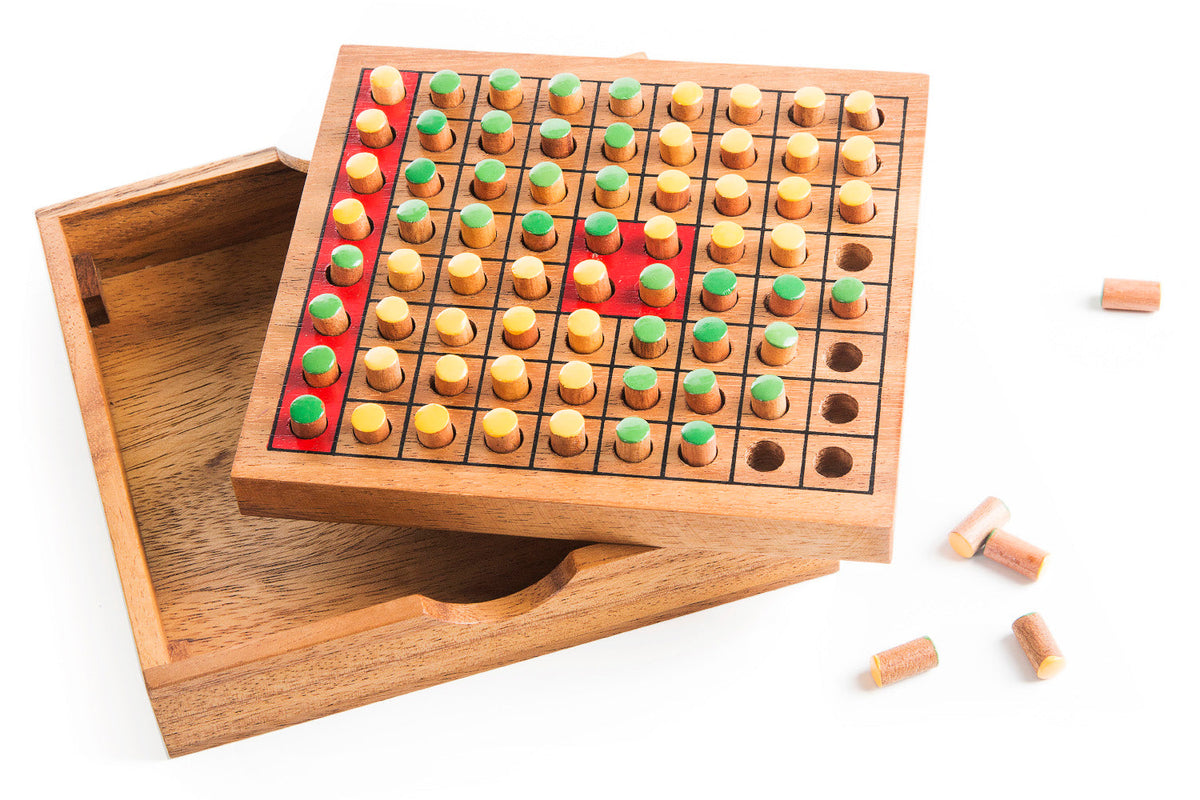 Othello Board Game: Handcrafted Wooden Set for Classic Strategy ...