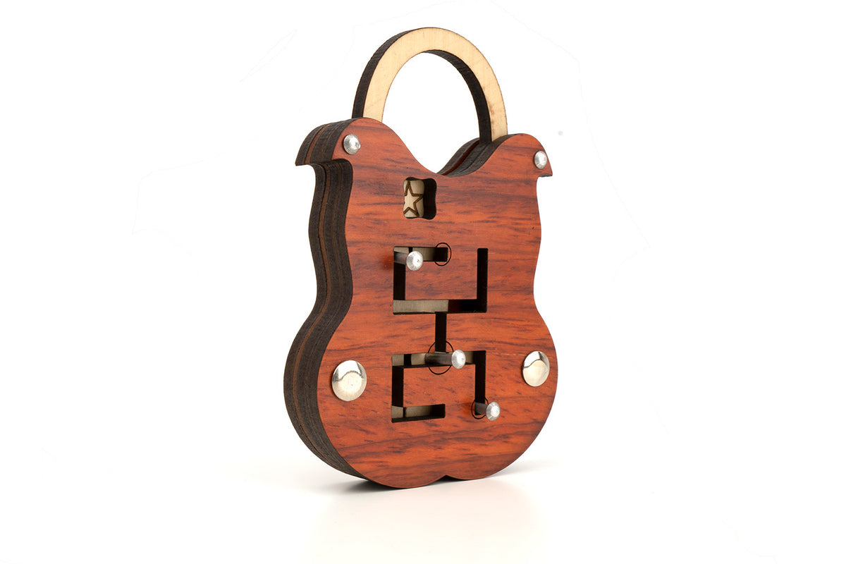 Sliding Lock Puzzle - Trick Puzzle Maze Lock – Kubiya Games